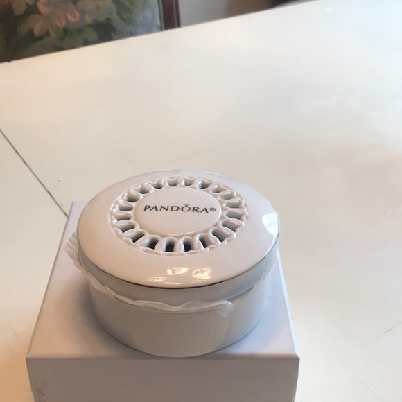 Pandora | Storage & Organization | Pandora Porcelain Jewelry Box With ...